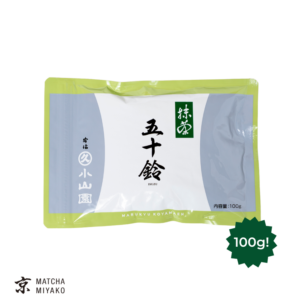 Isuzu 100g matcha powder (bag) – Matcha Miyako Webshop